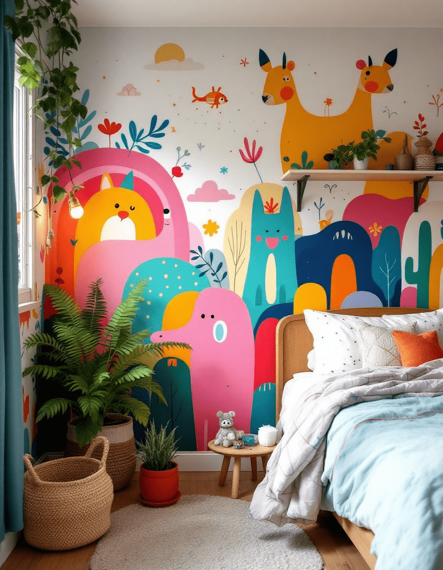 30+ Tiny Bedroom Ideas with Hand-Painted Walls – Primary Play 2025 ...
