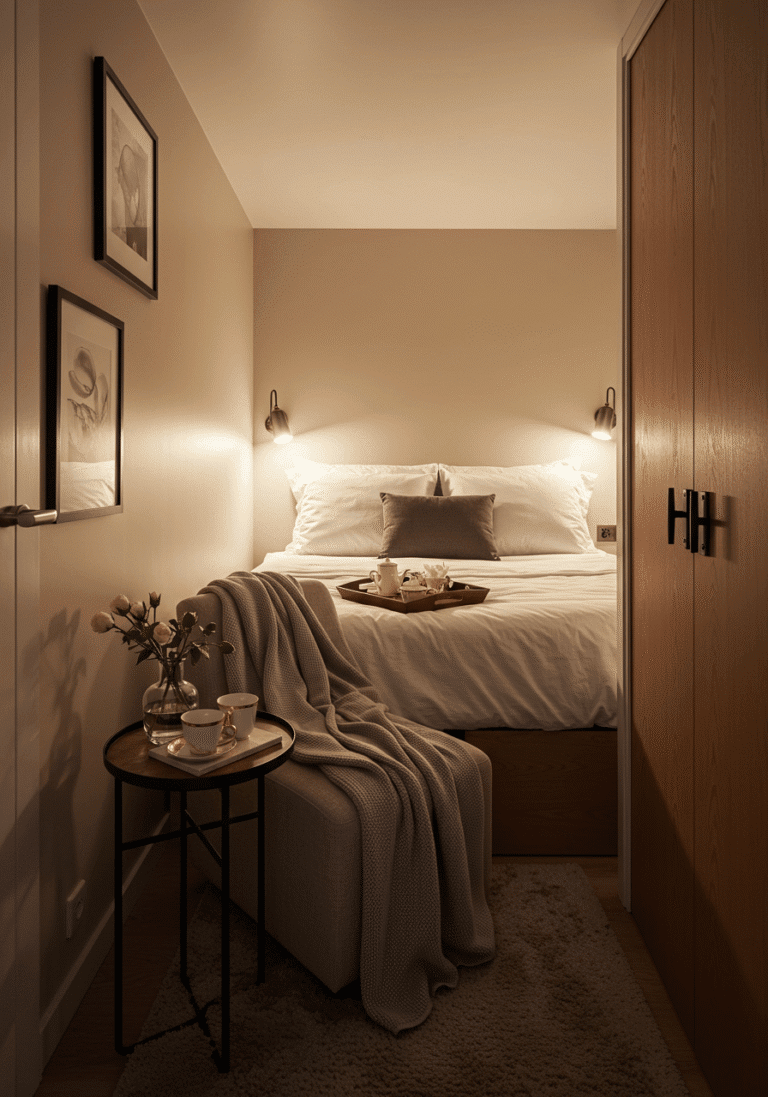 Tiny Bedroom Ideas: 40+ Cozy & Elegant Ways to Style Small Spaces in ...