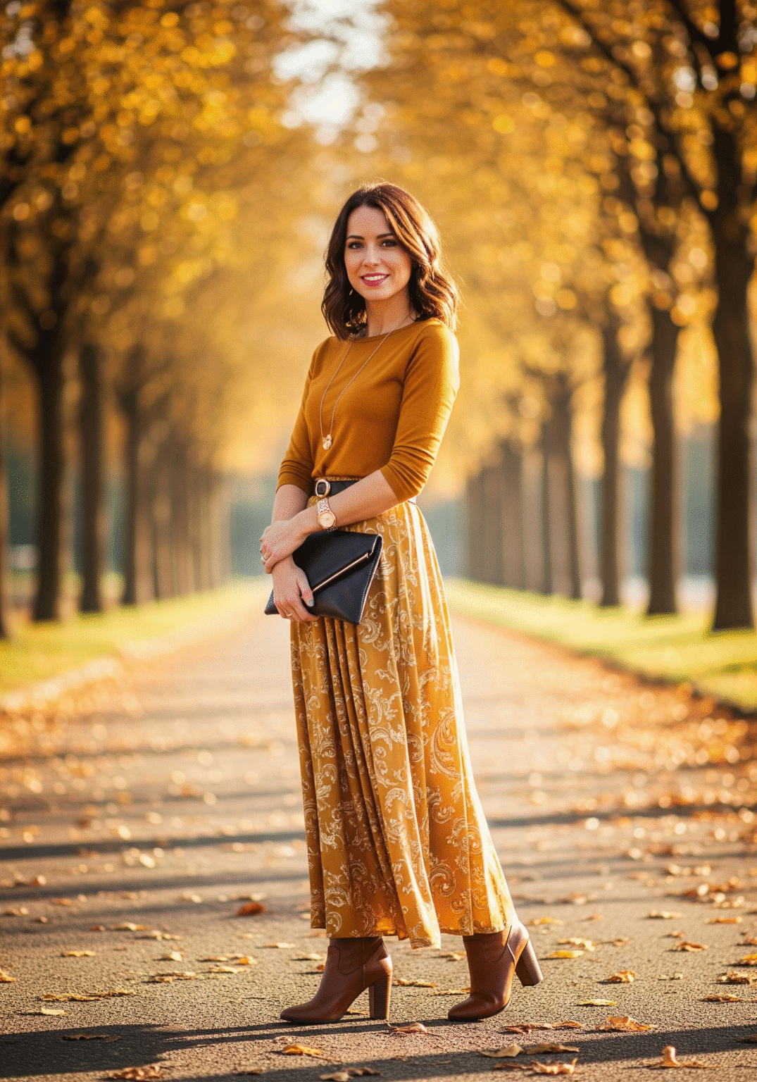 10 Fall Skirt Outfits That Are Chic, Cozy, and Perfect for Autumn ...